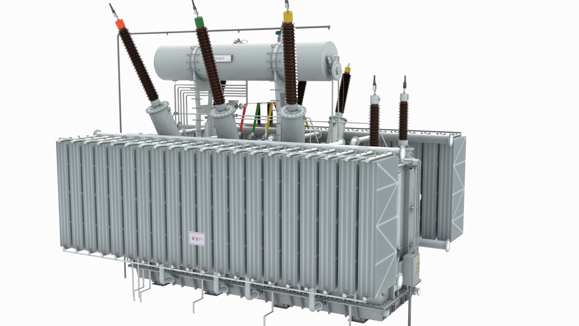 High Voltage Transformer 3D Model - TurboSquid 2313455