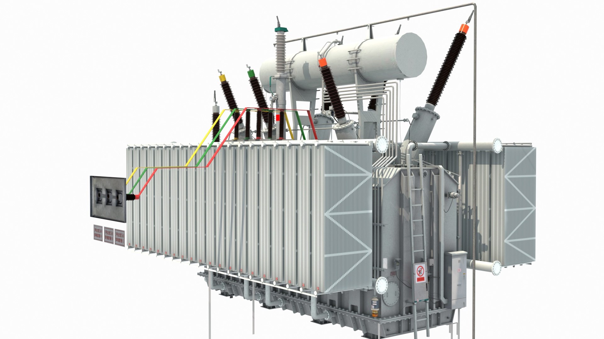 High Voltage Transformer 3D Model - TurboSquid 2313455