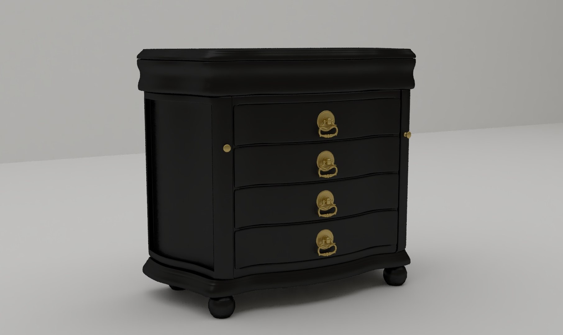 Jewelry Box 3D Model - TurboSquid 1356410