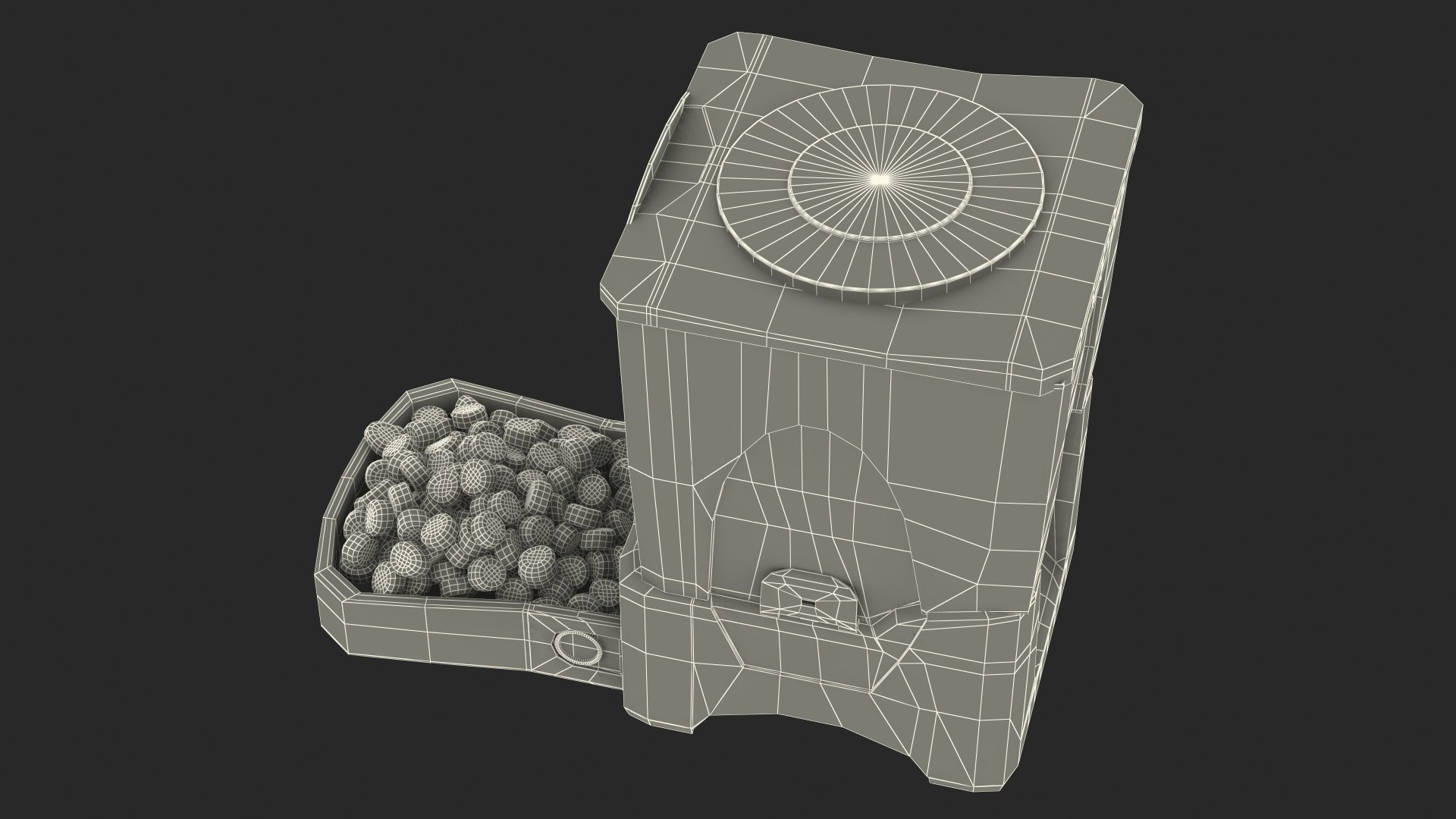 3D Automatic Pet Feeder Dry Model - TurboSquid 1441042