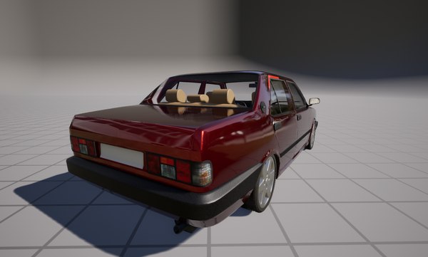 3D tofas dogan slx model - TurboSquid 1323183