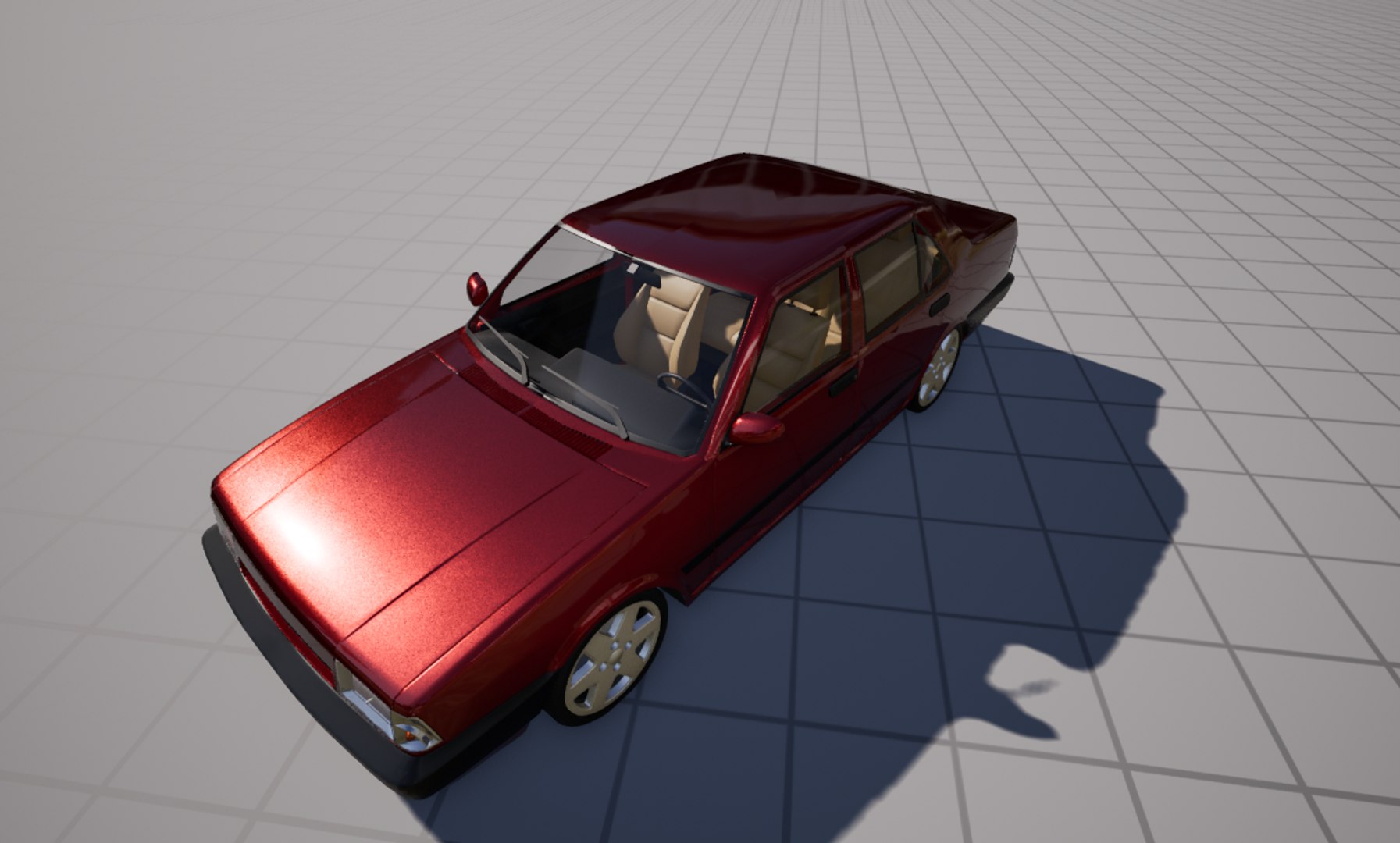 3D Tofas Dogan Slx Model - TurboSquid 1323183