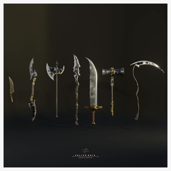 modelo 3d RPG Blades - TurboSquid 1990421
