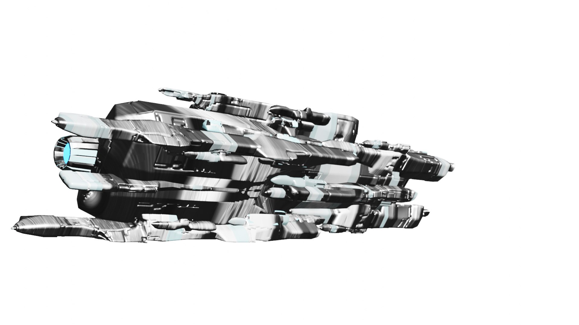 Federation BattleShip 3D Model - TurboSquid 1977965