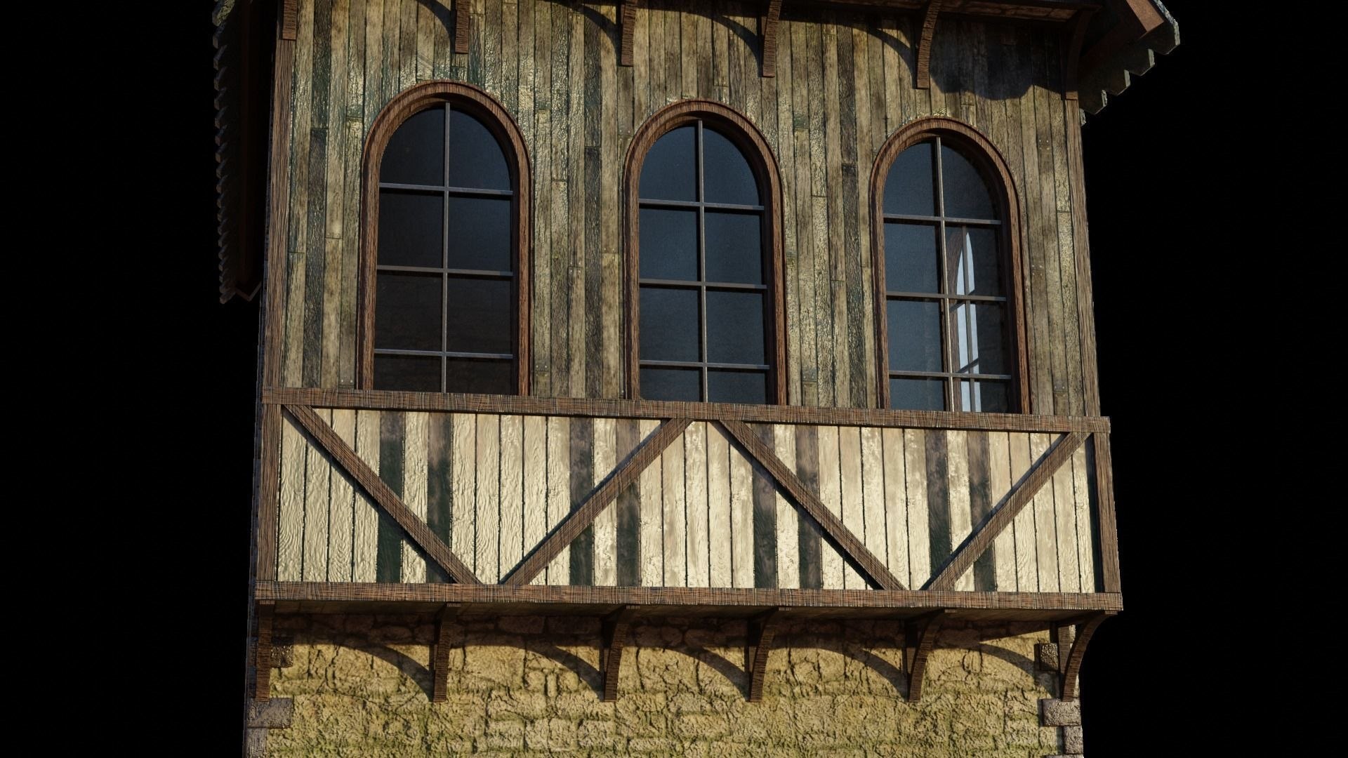 Medieval House 3D Model - TurboSquid 2412151