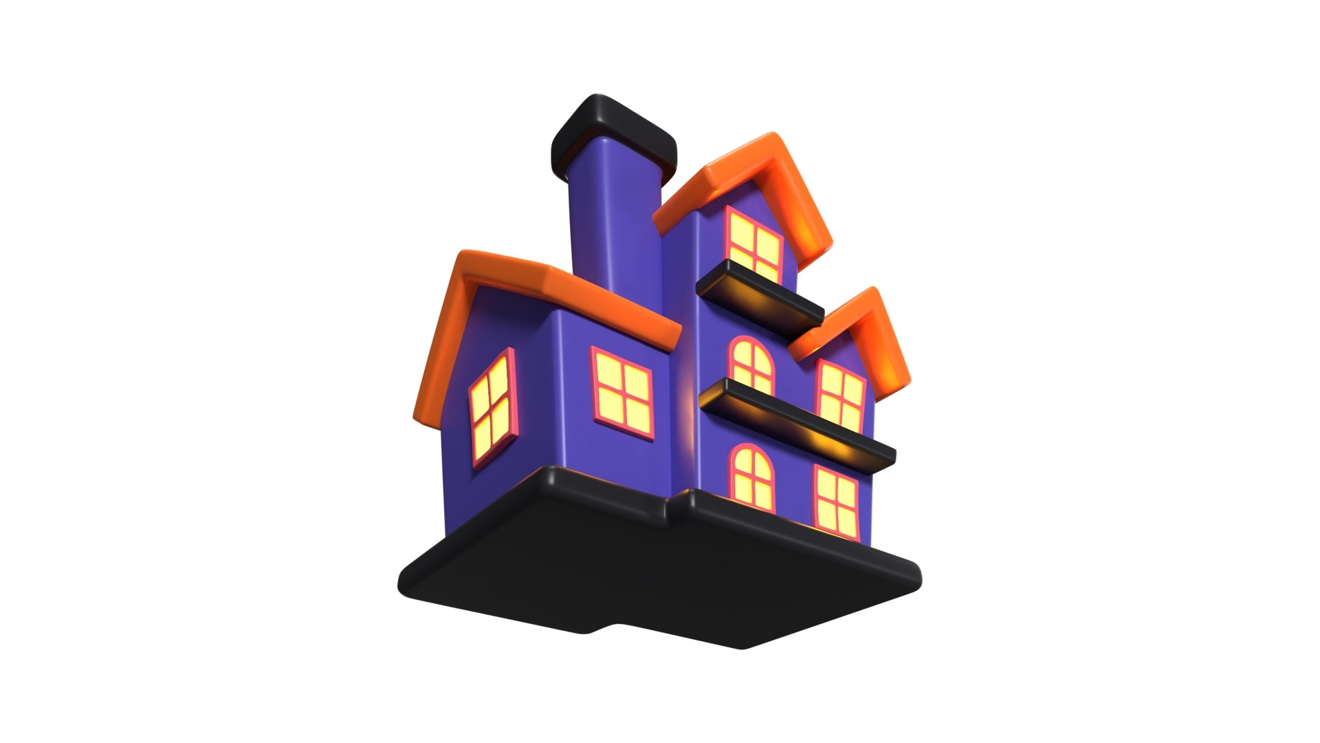 Halloween House 3D Model model - TurboSquid 2149155