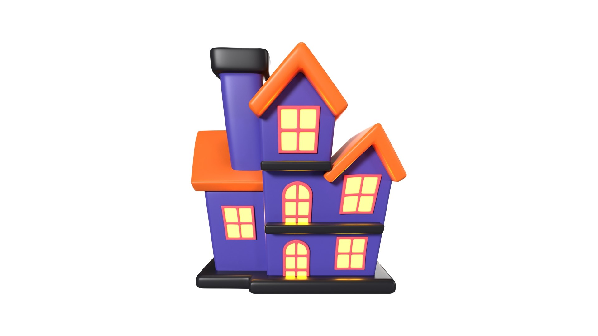 Halloween House 3D Model model - TurboSquid 2149155