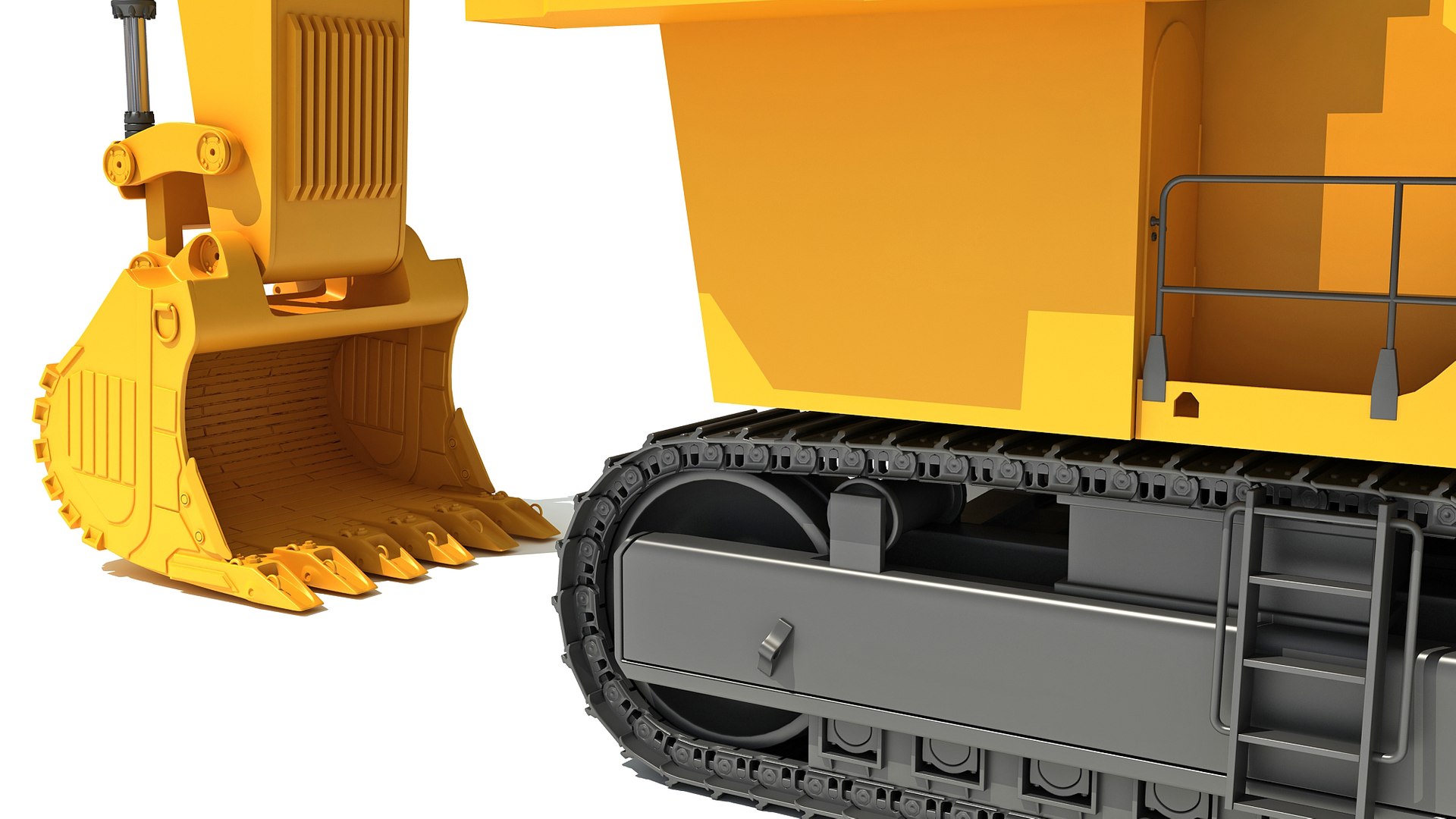 3D Mining Shovel - TurboSquid 1495225
