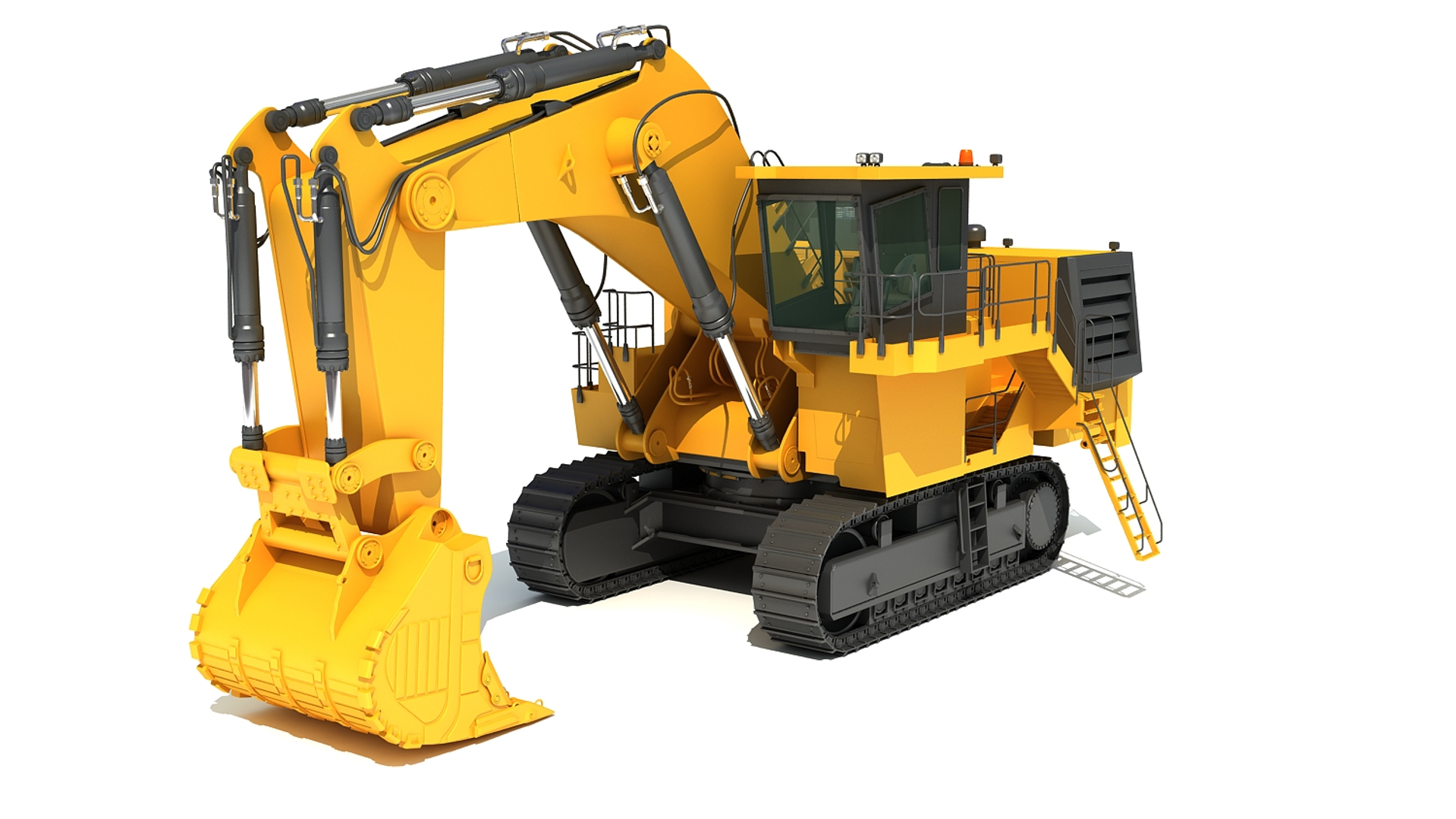 3D Mining Shovel - TurboSquid 1495225