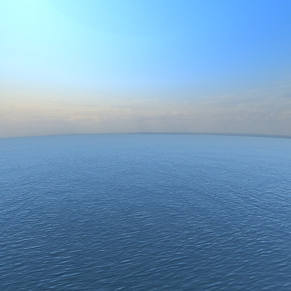 Ocean seascape 3D model - TurboSquid 1205663