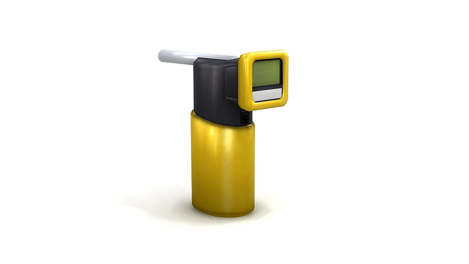 Breathalyzer Machine Signature 3d Model
