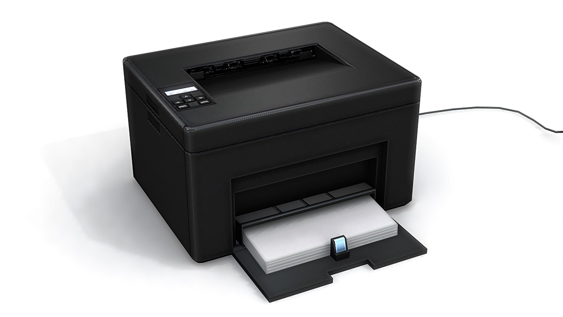 Breathalyzer Machine Signature 3d Model