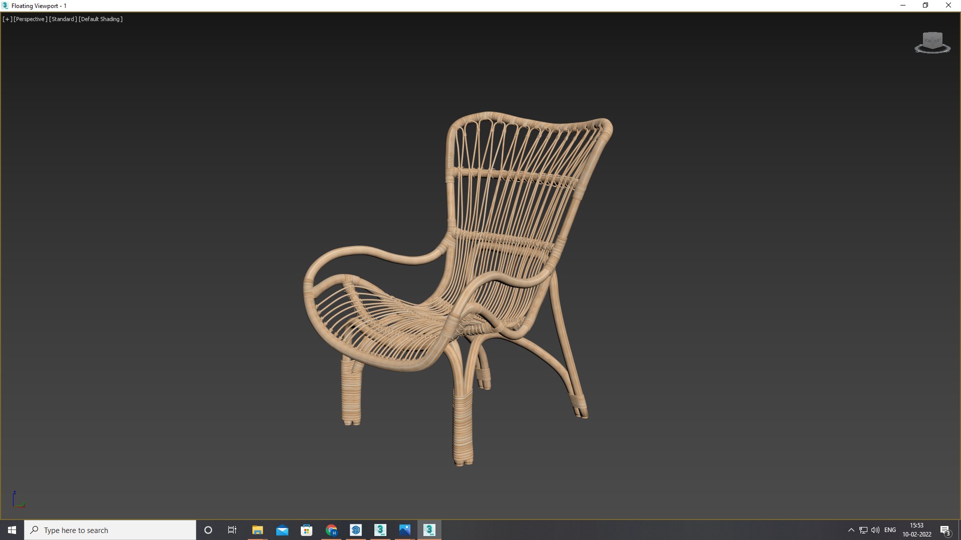 Rattan Chair 3D Model - TurboSquid 1852813