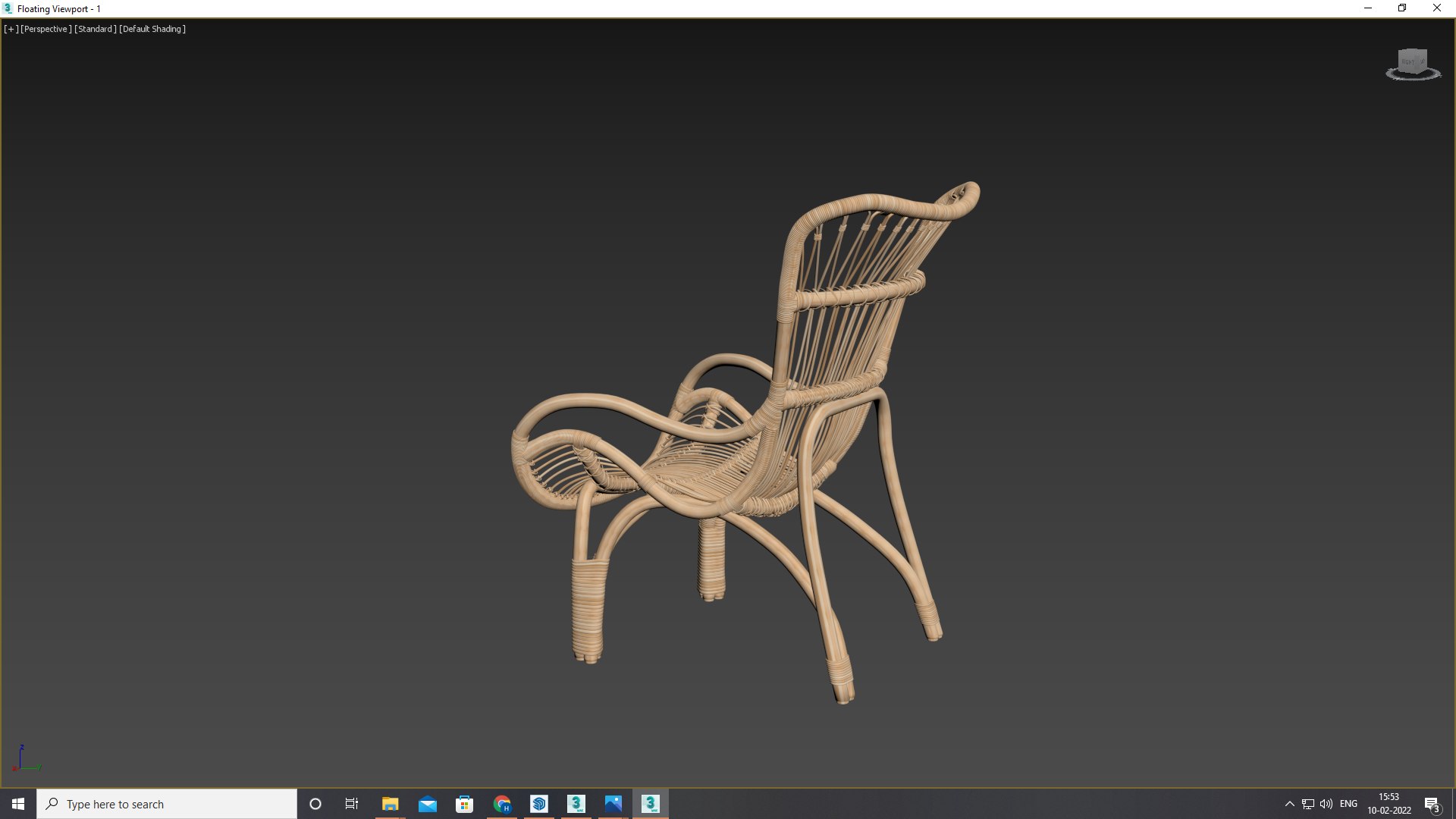 Rattan Chair 3D Model - TurboSquid 1852813
