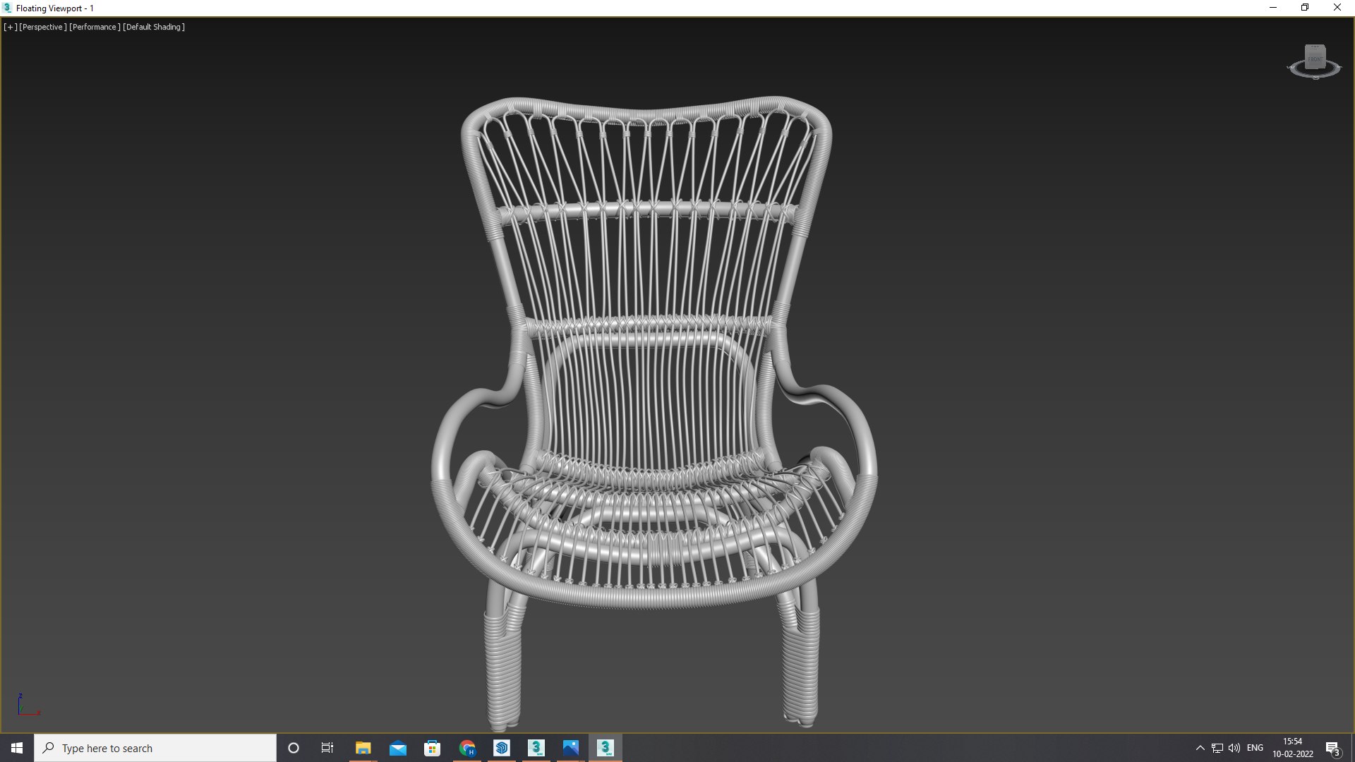 Rattan Chair 3D Model - TurboSquid 1852813