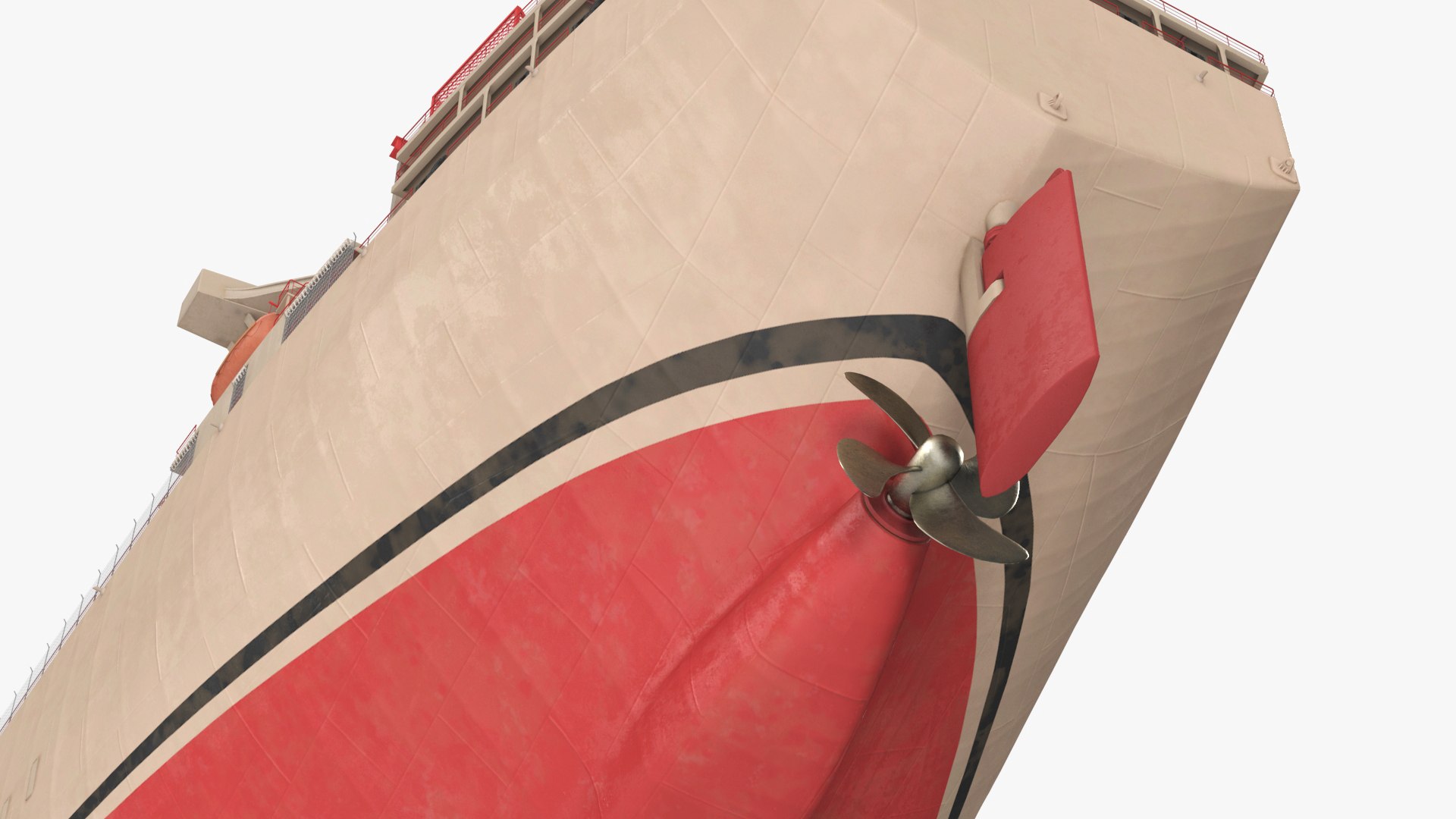 3D Unladen Cargo Tanker - TurboSquid 2114711