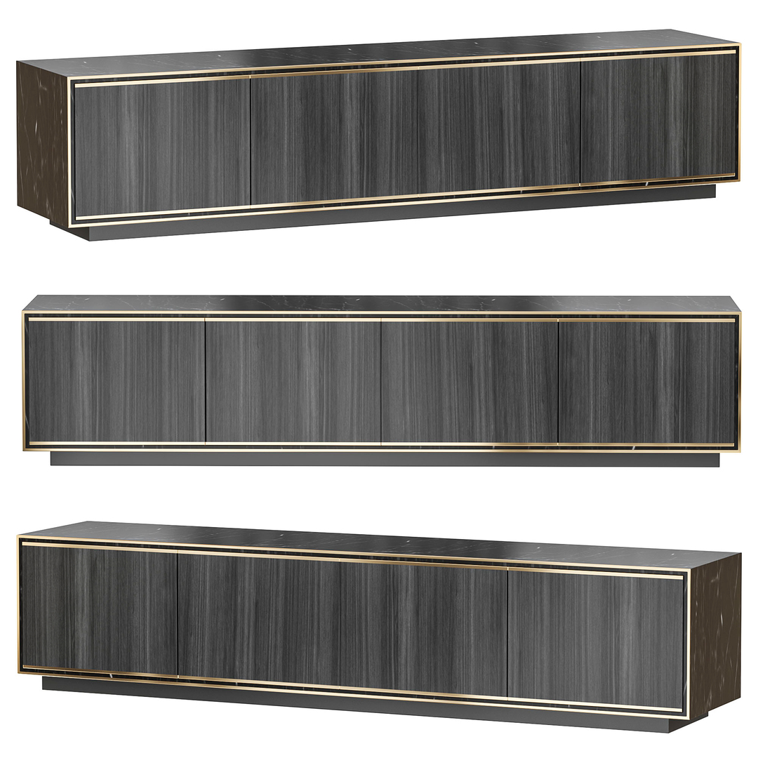 RICK TV CABINET by laskasas 3D - TurboSquid 1958327