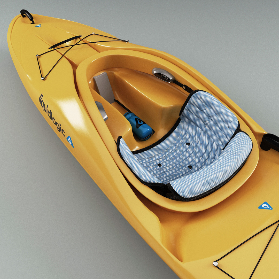 3d model kayak liquid logic remix