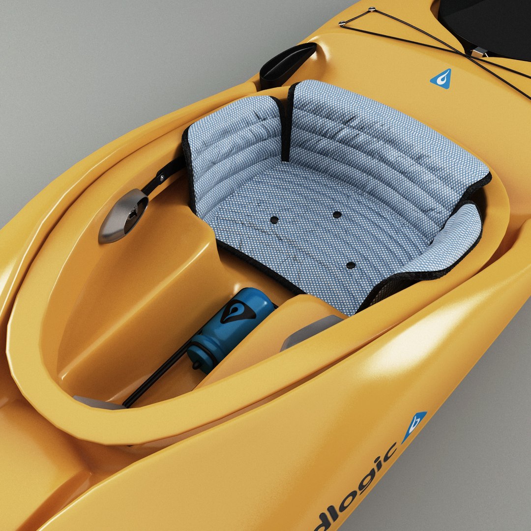 3d model kayak liquid logic remix