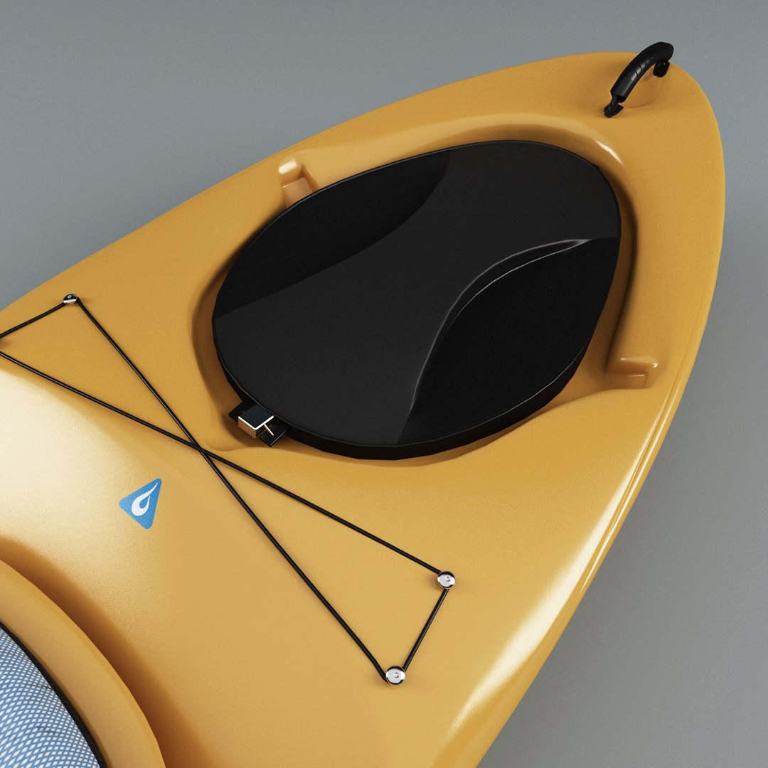 3d model kayak liquid logic remix
