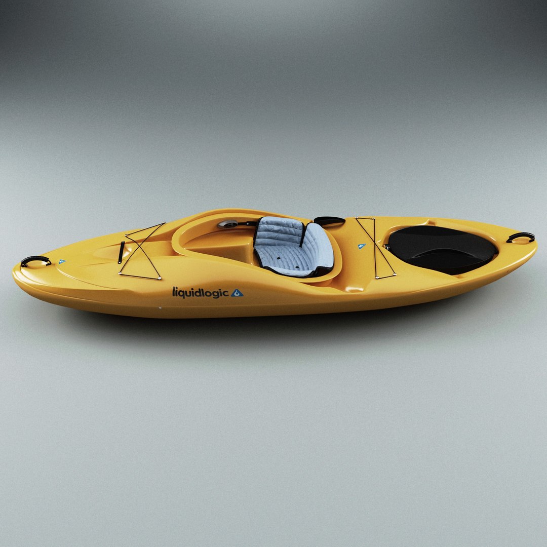 3d model kayak liquid logic remix