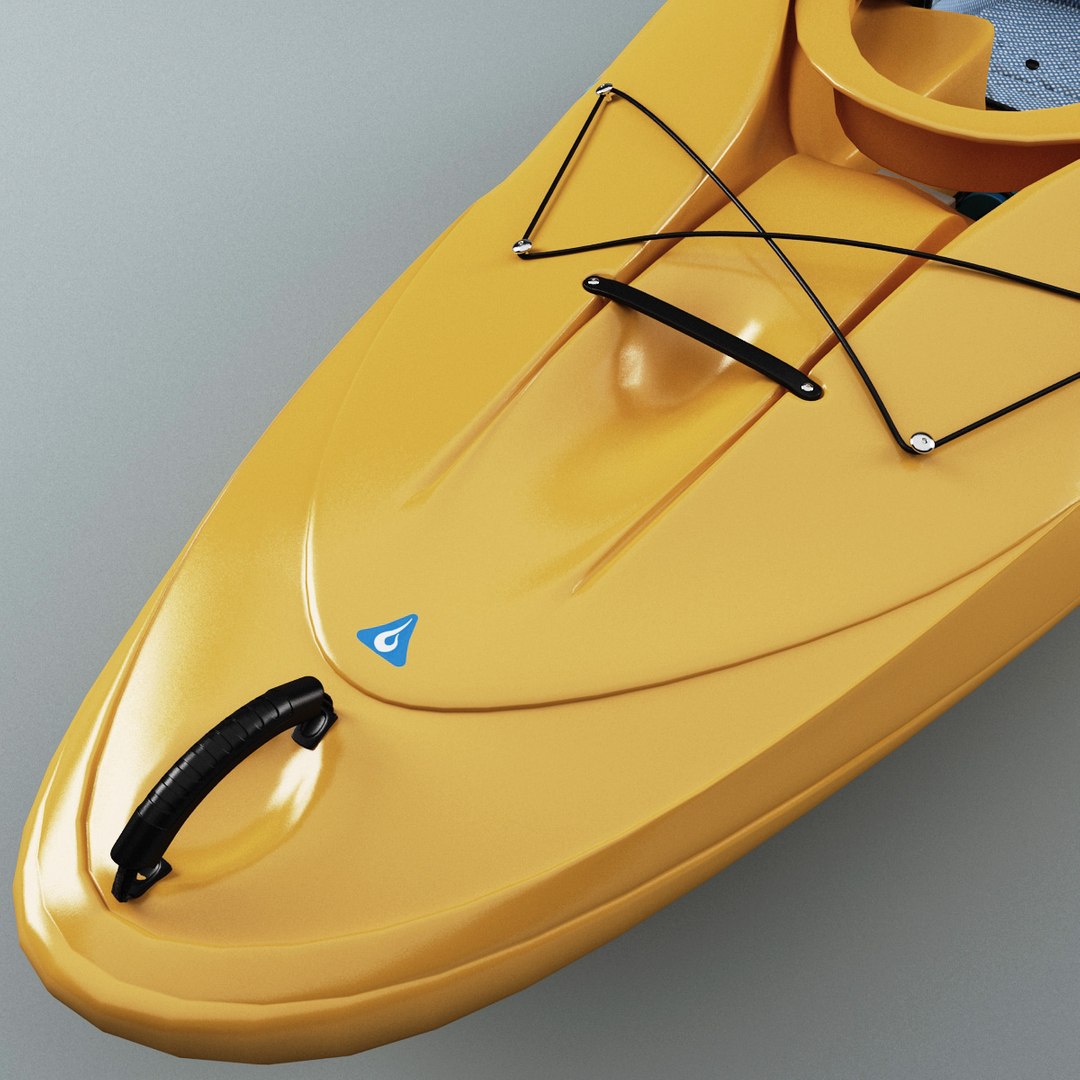 3d model kayak liquid logic remix