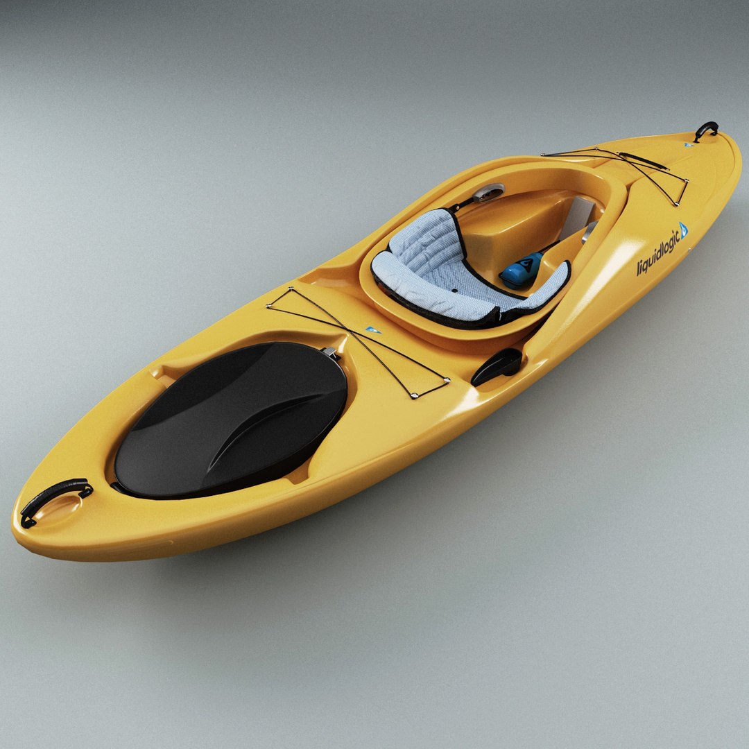 3d model kayak liquid logic remix