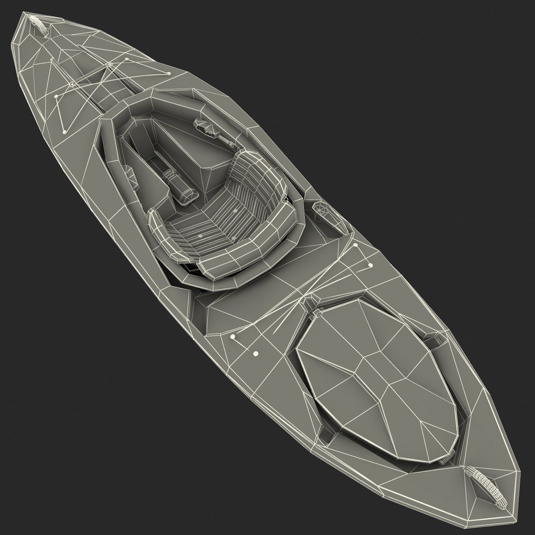 3d model kayak liquid logic remix