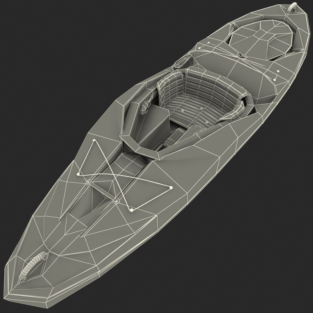 3d model kayak liquid logic remix