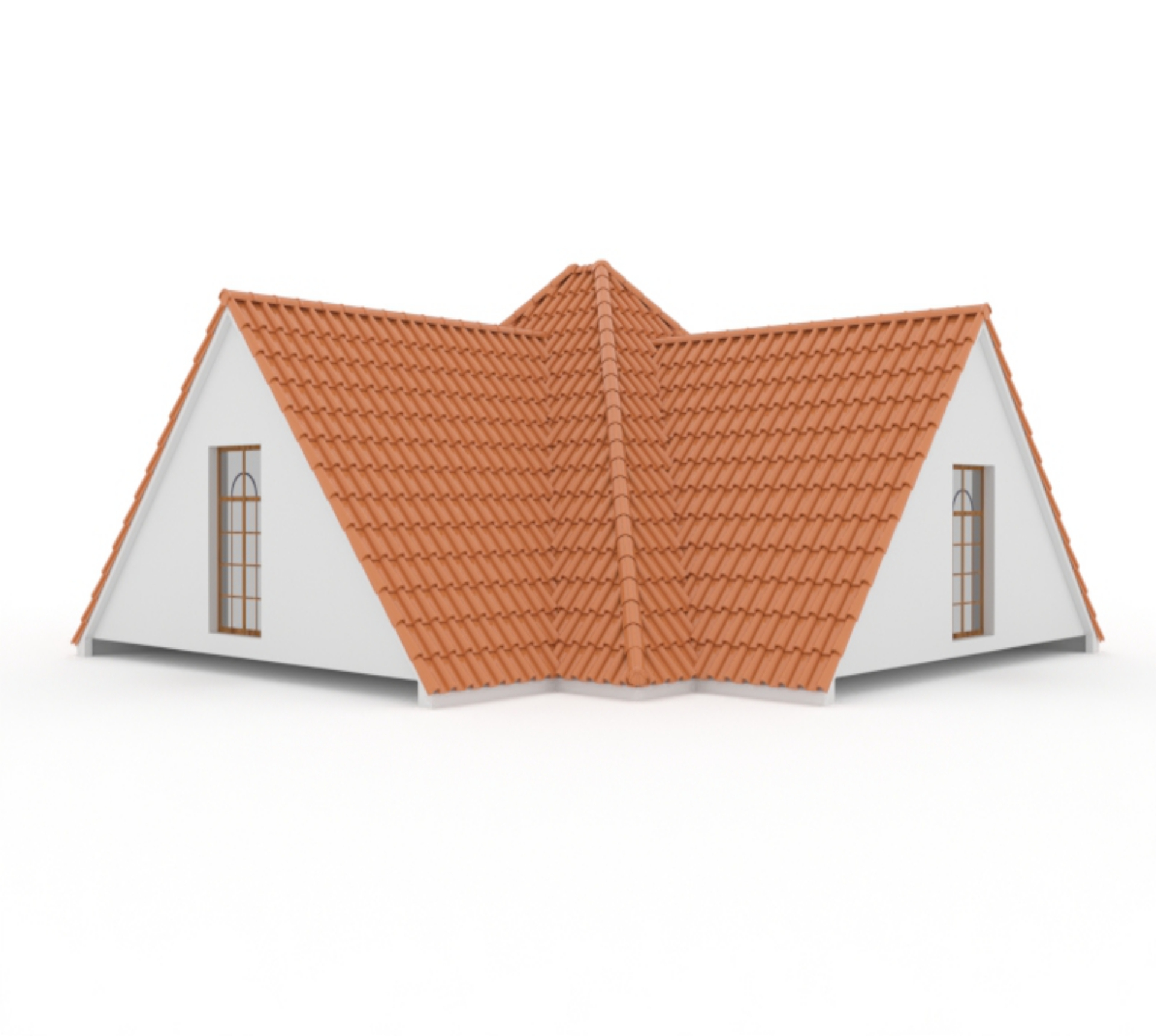 3D Realistic Roof Shingles 1 model - TurboSquid 1723383