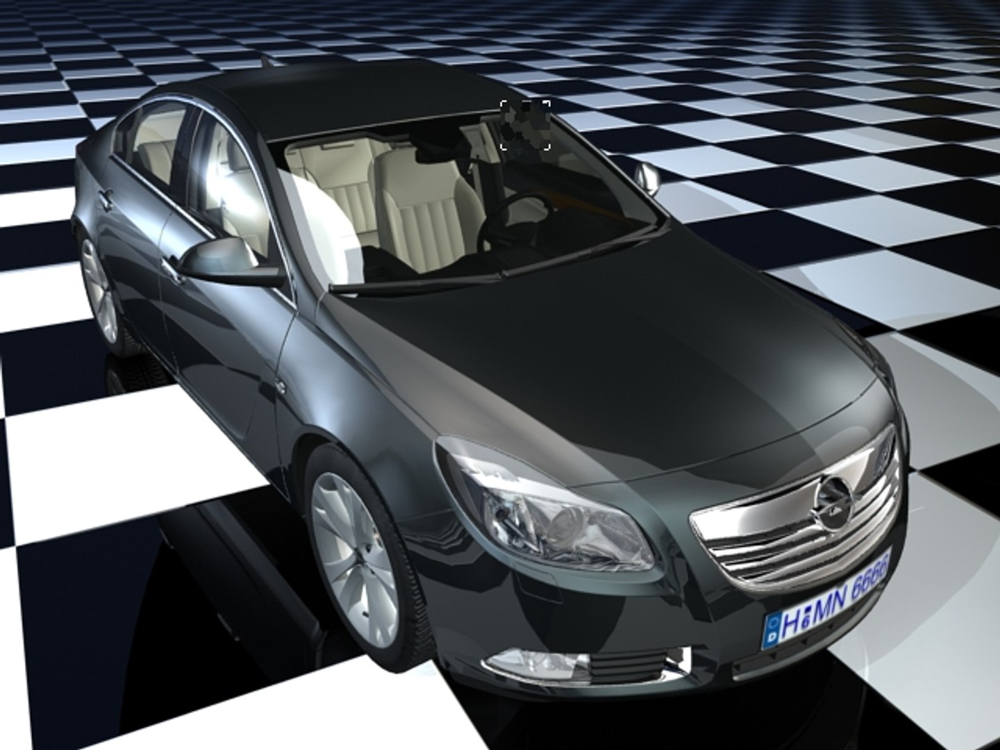3d model opel insignia