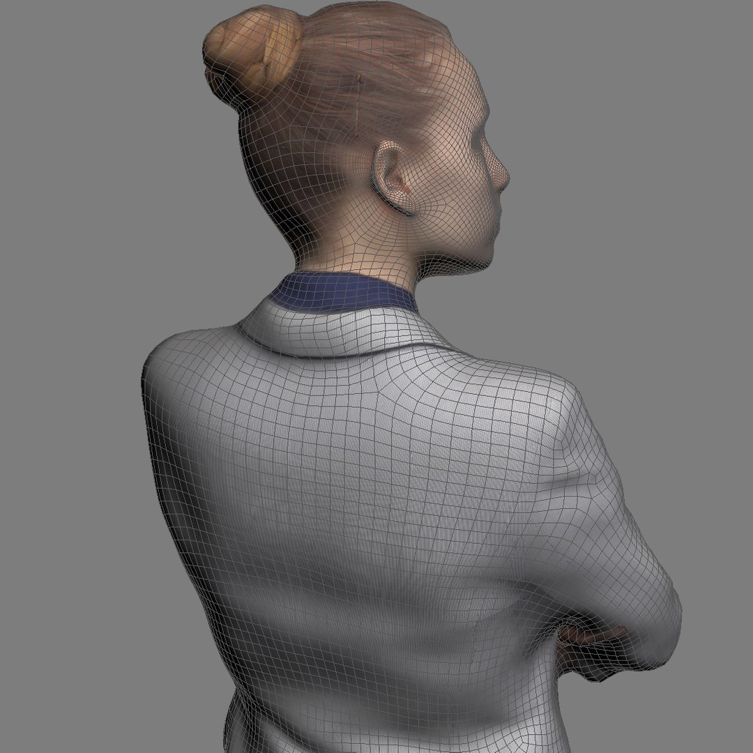 3d Model Realistic Human