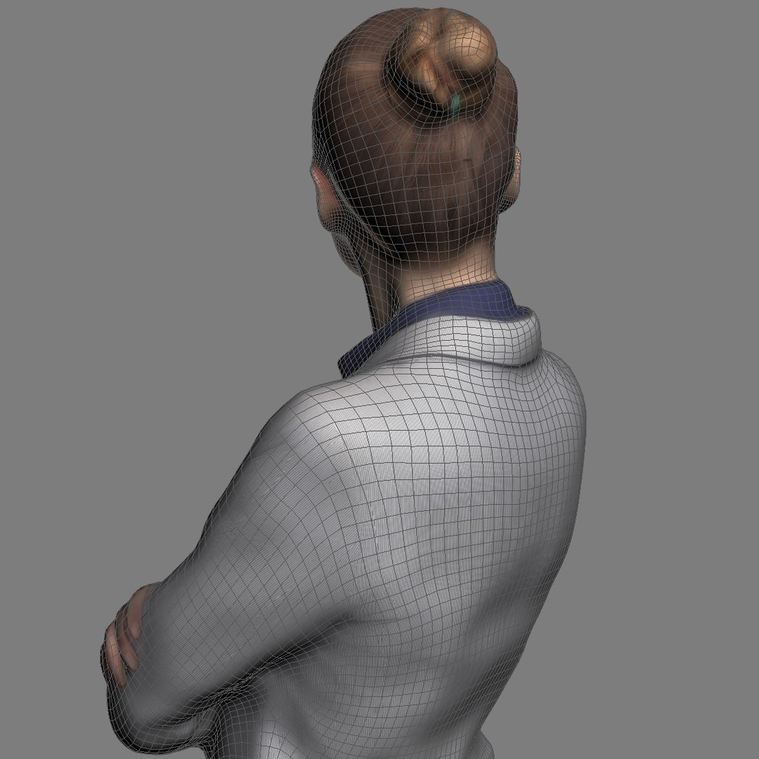 3d Model Realistic Human