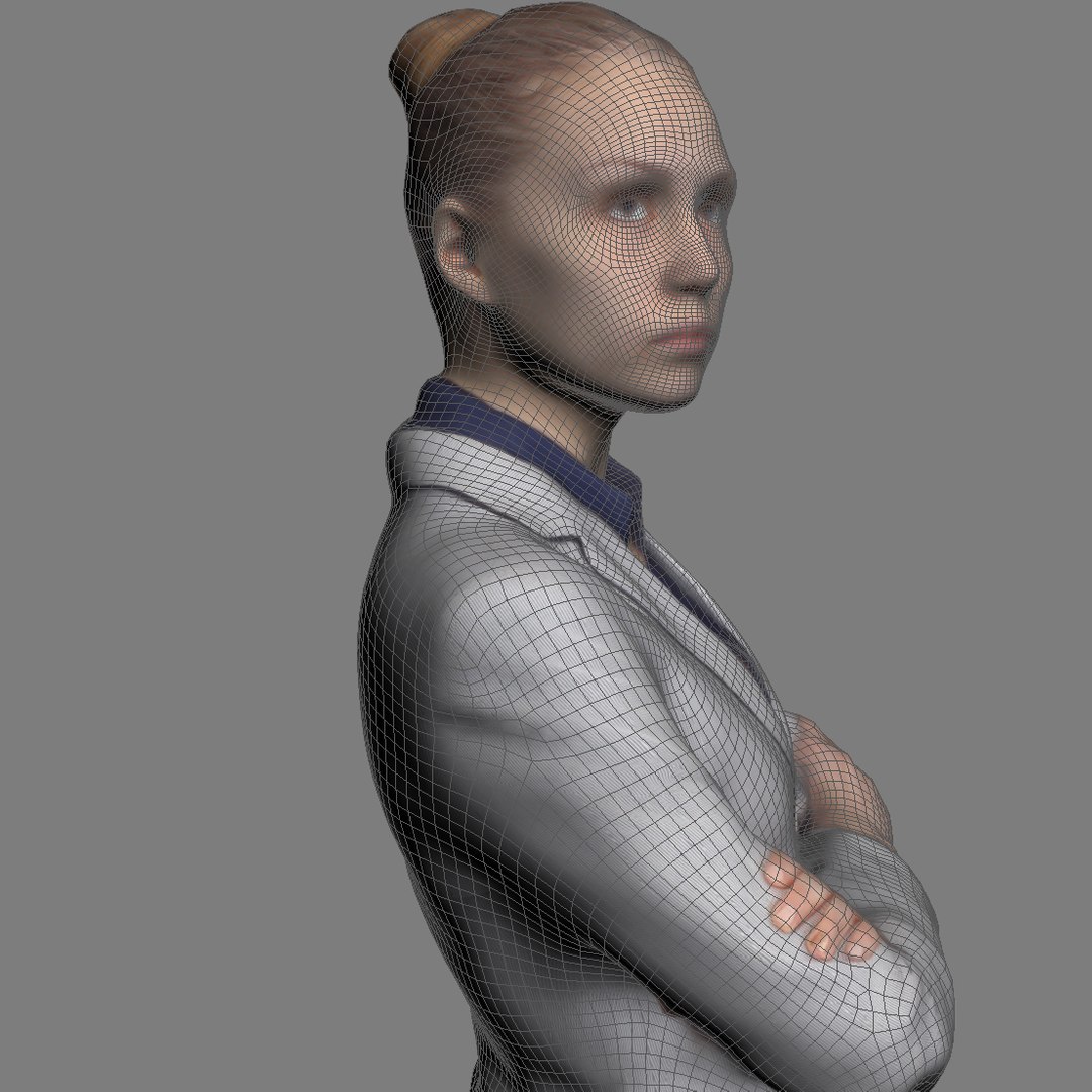3d Model Realistic Human