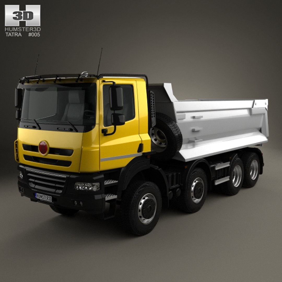 Tatra Phoenix Tipper 3D Model - TurboSquid 1156366