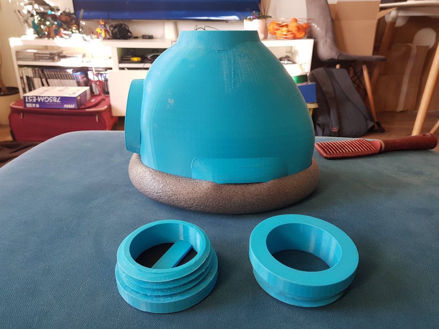 3D Inhalation mask nebulizer for a horse with adapter for cheap ...