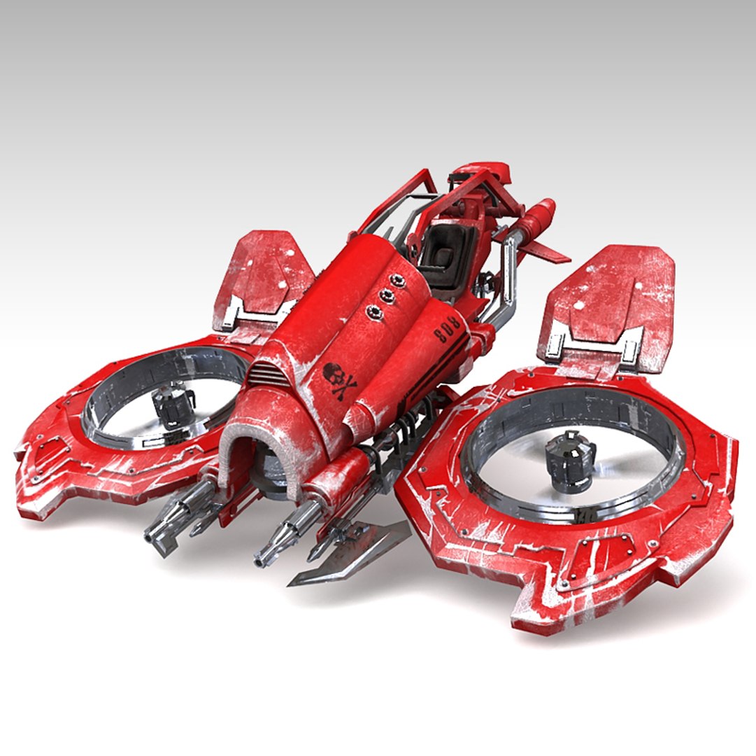 Manta - Vehicle Ut3 3d Max