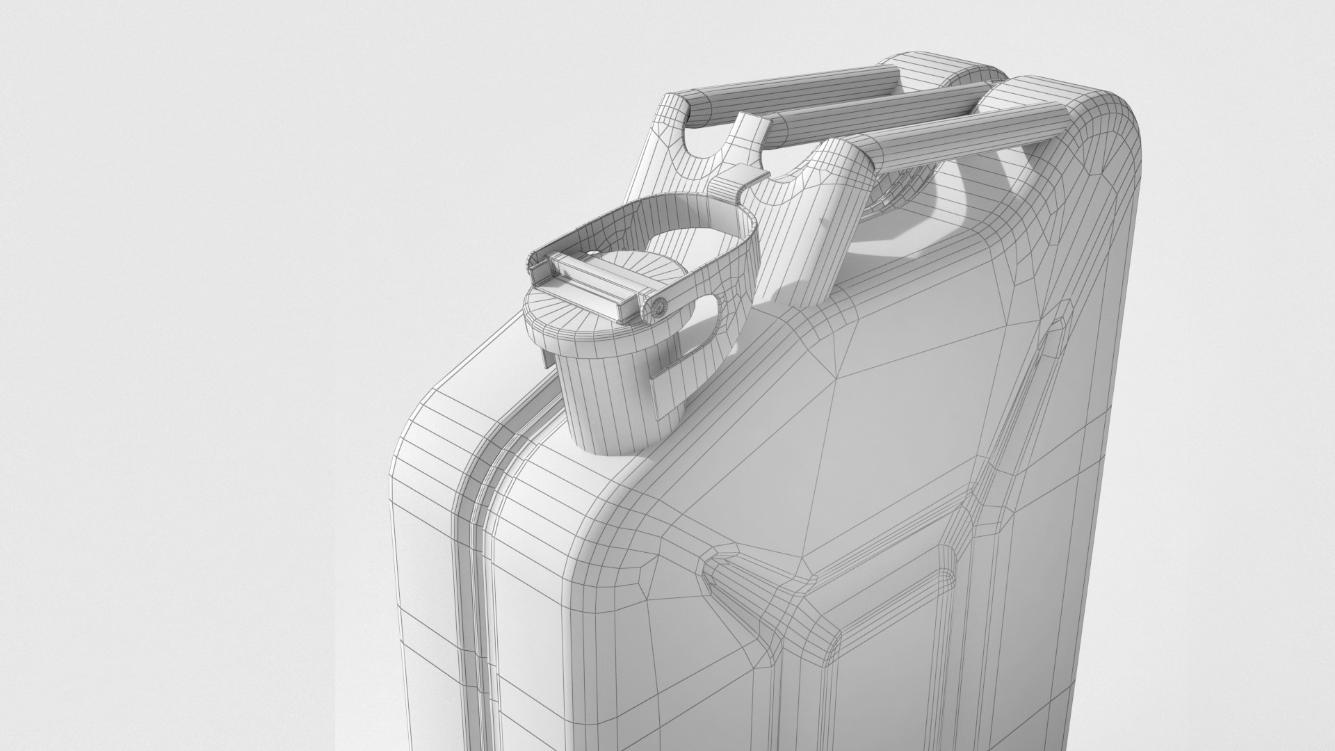 Low Poly Worn Out Gasoline Can Model - TurboSquid 1816538