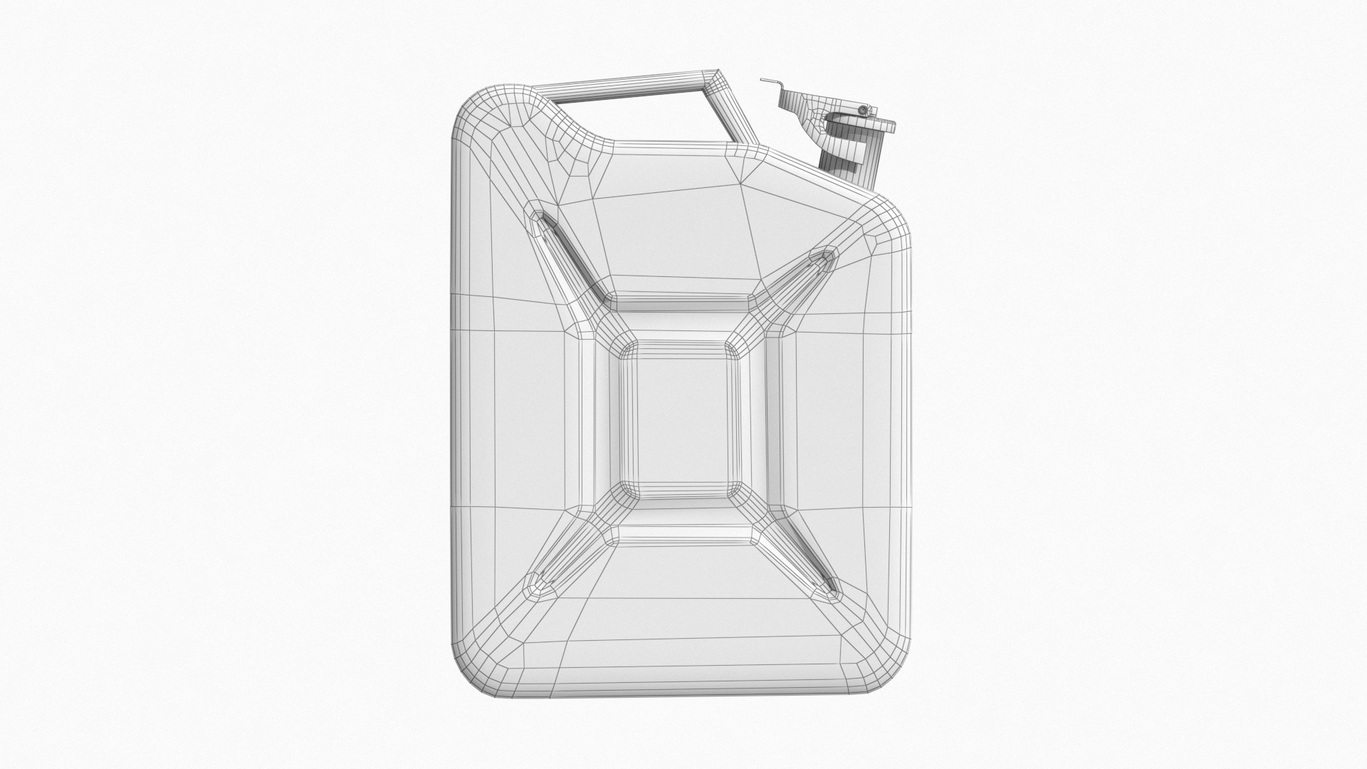 Low Poly Worn Out Gasoline Can Model - TurboSquid 1816538