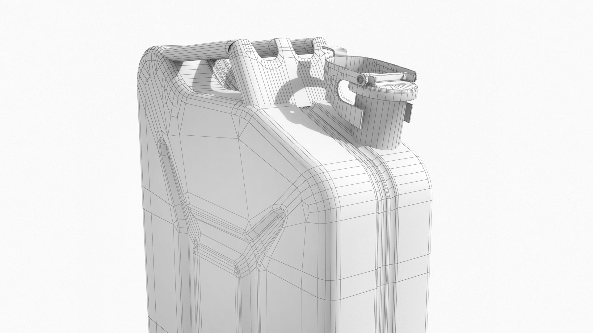 Low Poly Worn Out Gasoline Can Model - TurboSquid 1816538