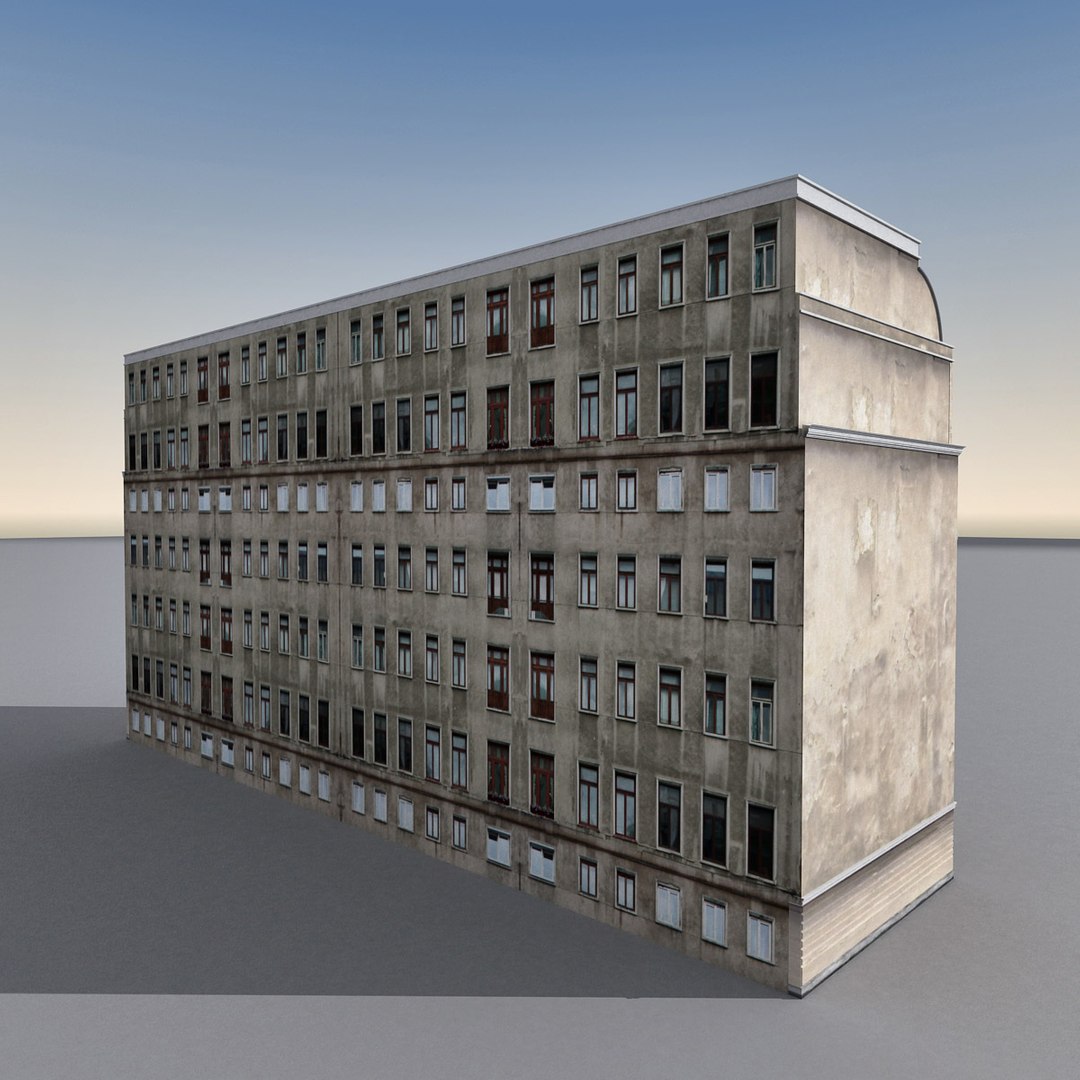 3d European Building Europe