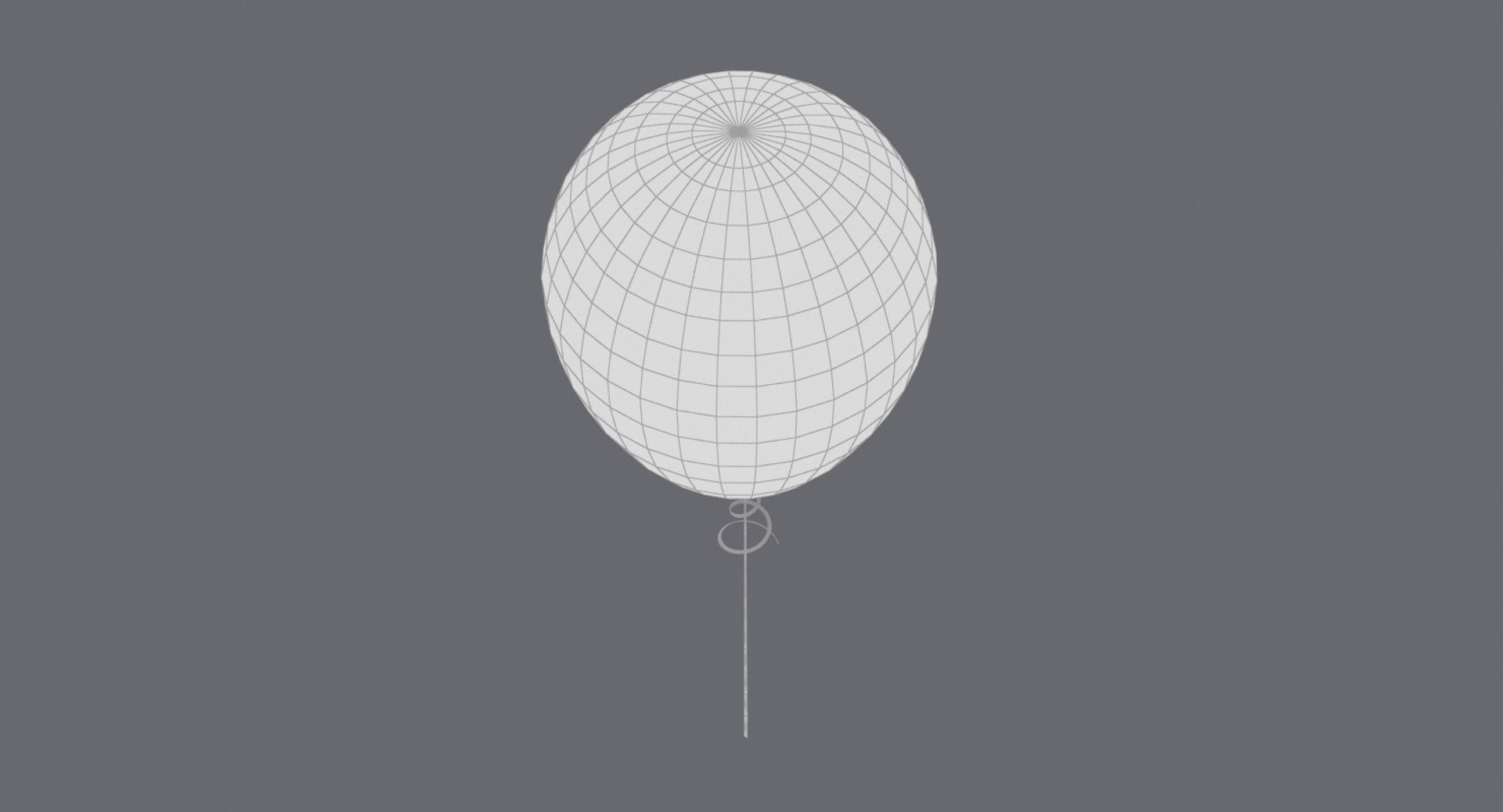balloon 3d model