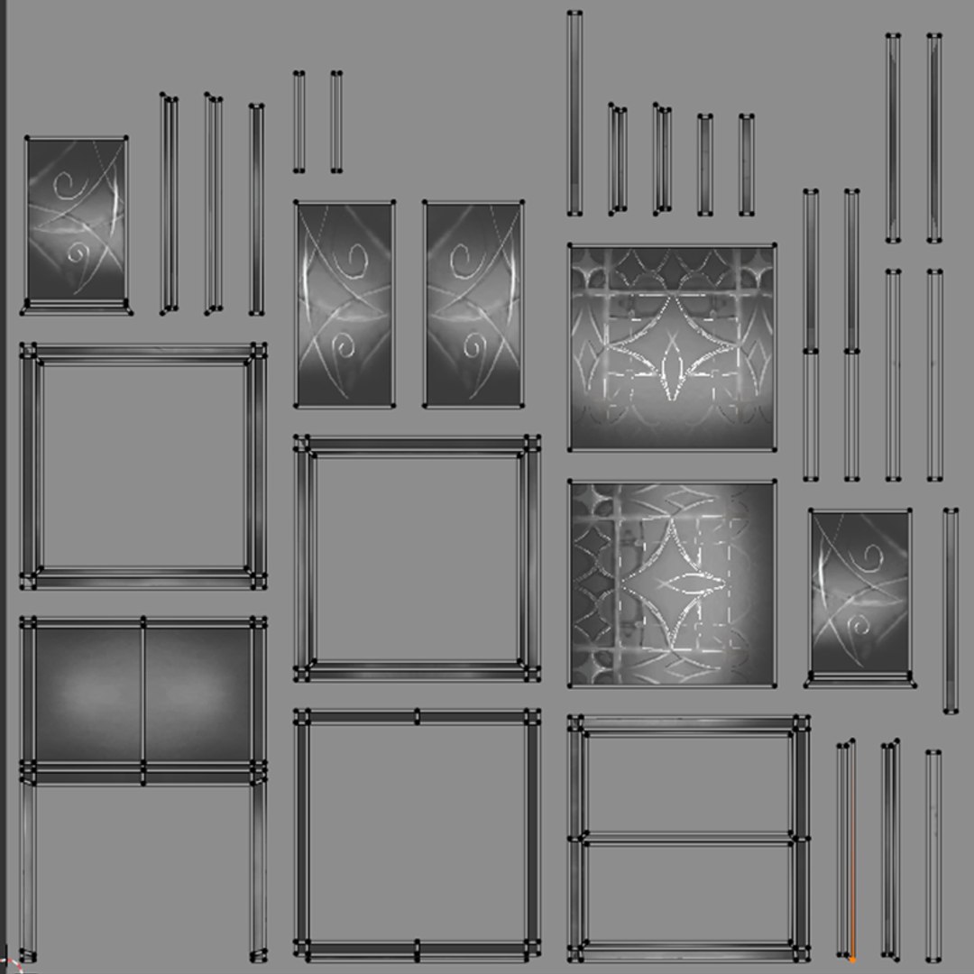 Low Poly Gothic Chest 3D Model - TurboSquid 2349549