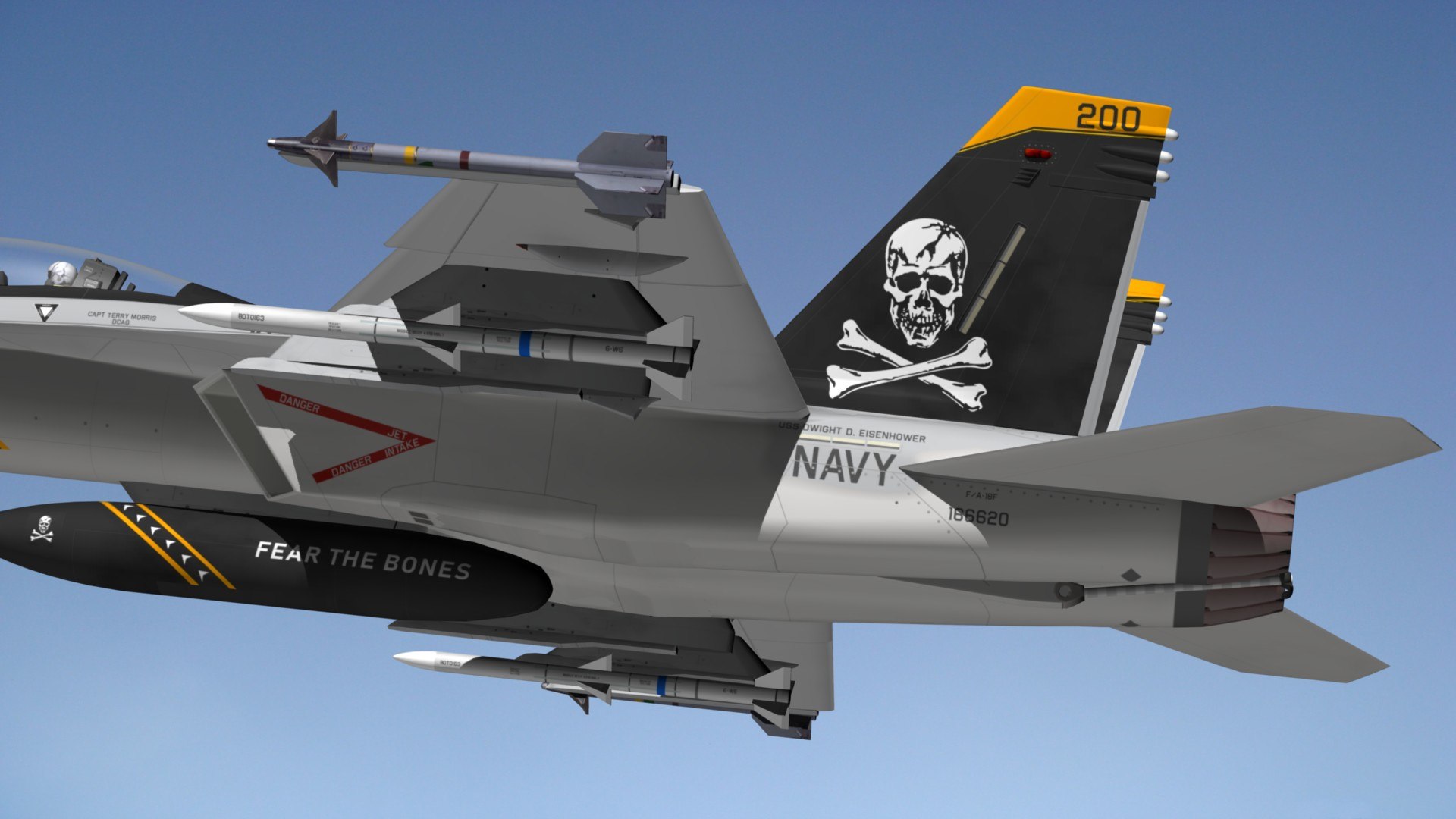 F18 Super Hornet JR 3D Model - TurboSquid 1739088