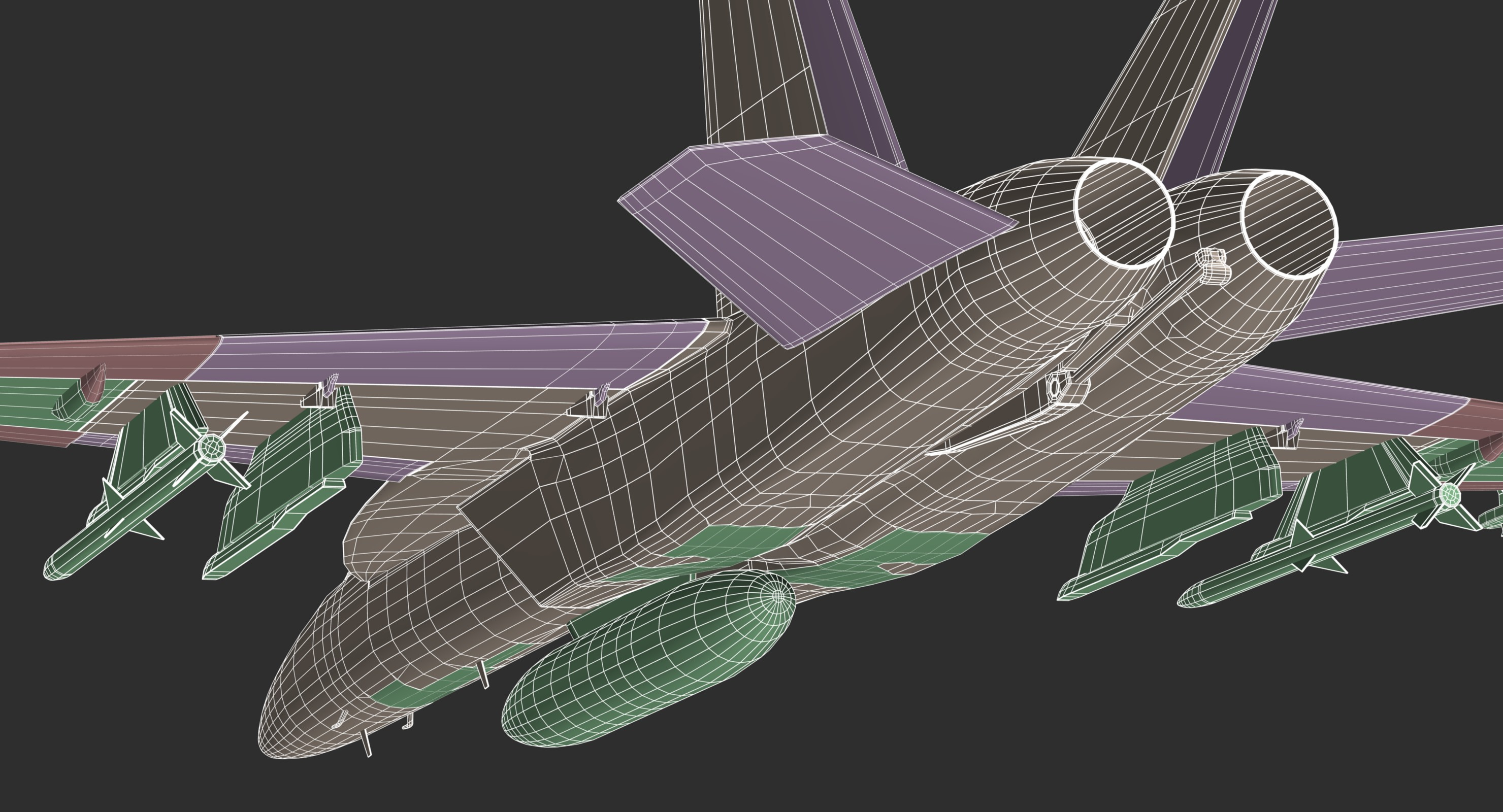 F18 Super Hornet JR 3D model - TurboSquid 1739088