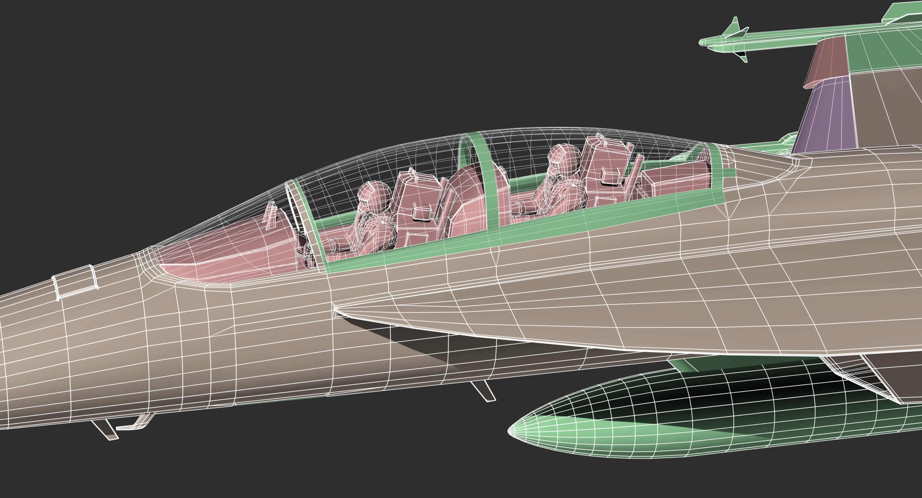 F18 Super Hornet JR 3D model - TurboSquid 1739088