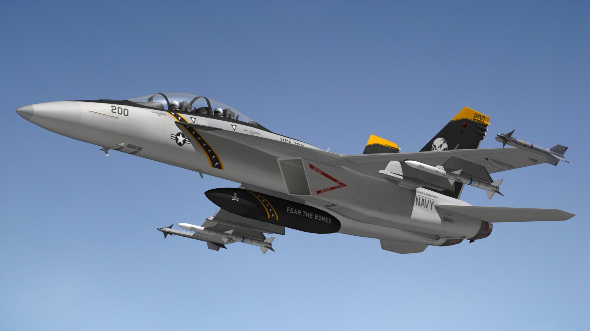 F18 Super Hornet JR 3D Model - TurboSquid 1739088