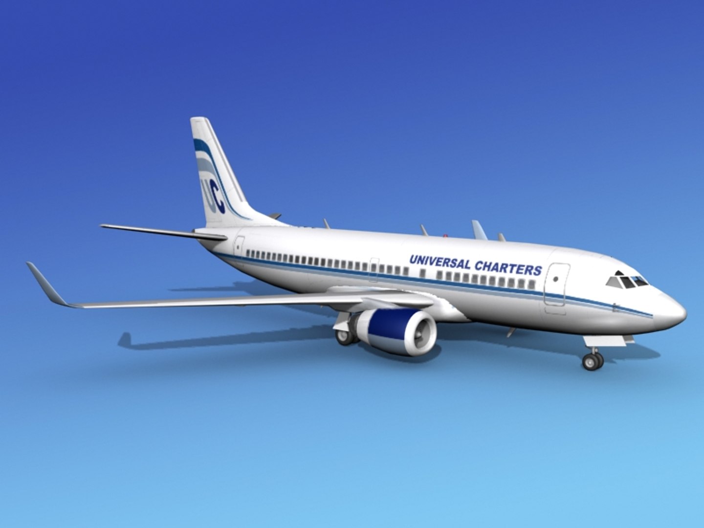 Boeing 737-700 737 737-700er 3d Model