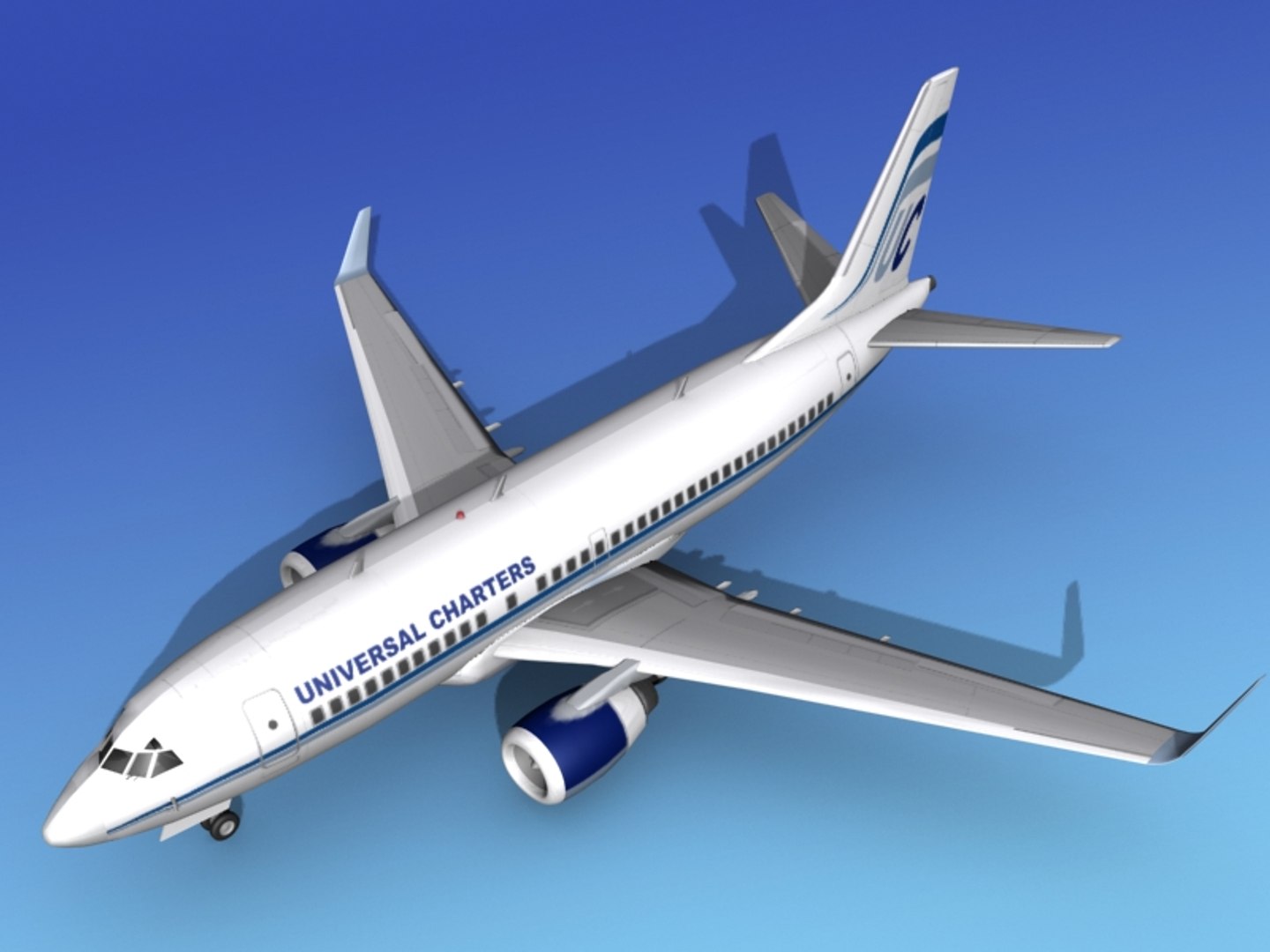 Boeing 737-700 737 737-700er 3d Model