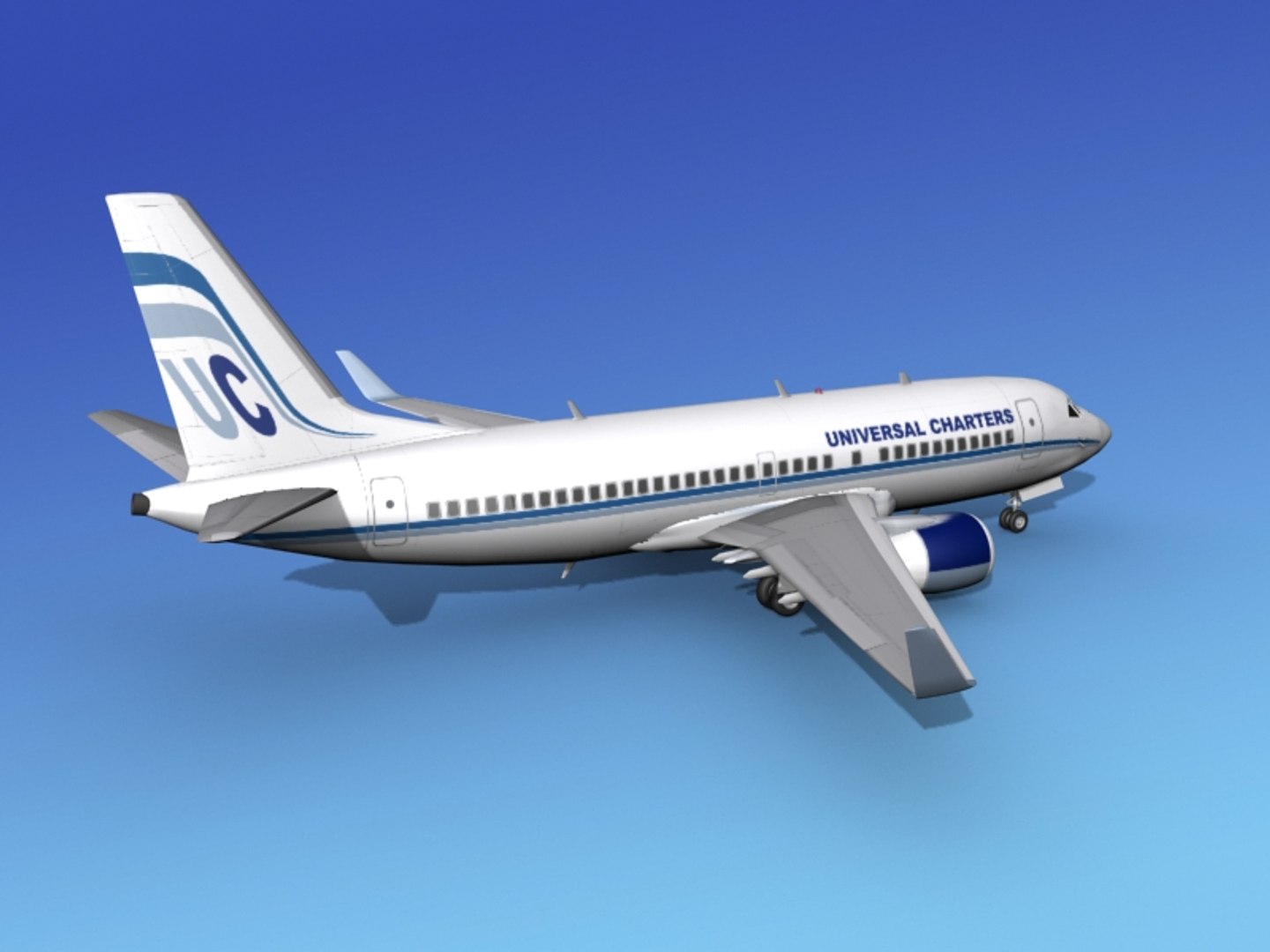 Boeing 737-700 737 737-700er 3d Model